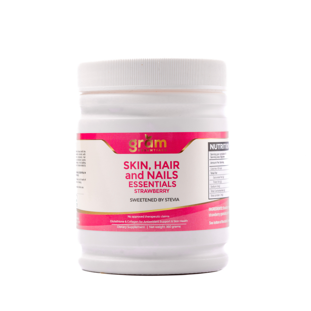Glutathione and Collagen Drink (Strawberry) – GRAM Essentials
