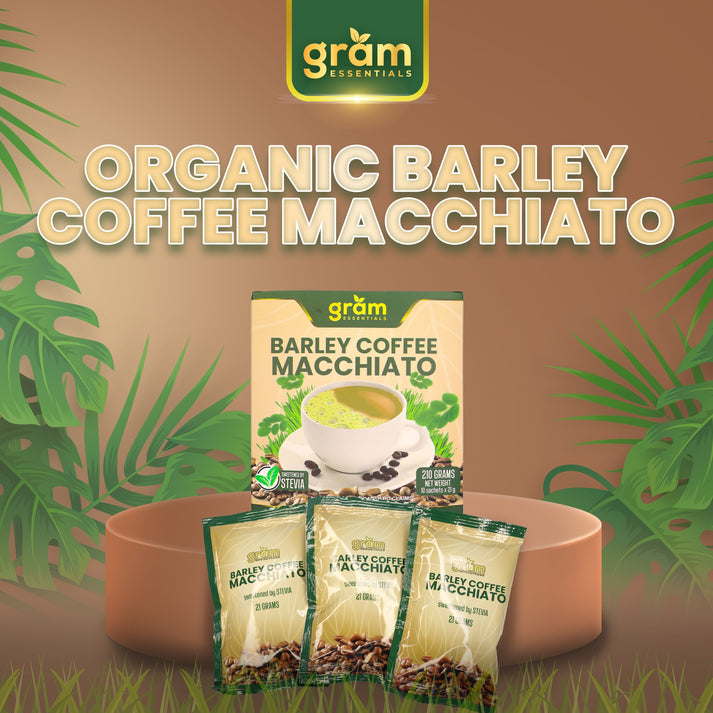 Organic Barley Coffee Macchiato – GRAM Essentials